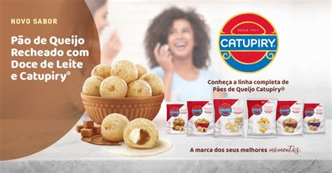 Catupiry lança novo sabor de pão de queijo recheado a combinação