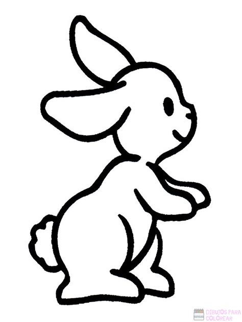 磊 Dibujos de Conejos 250faciles para colorear