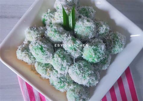 Resep Klepon Ketan Isi Gula Merah Oleh Eby S Kitchen Cookpad