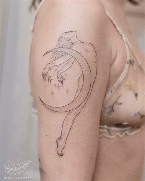 Details More Than 58 Minimalist Woman Silhouette Tattoo Super Hot In