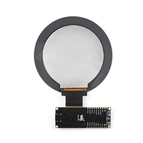 Esp S And Inch Round Lcd Kit N R Captive Touchscreen Display