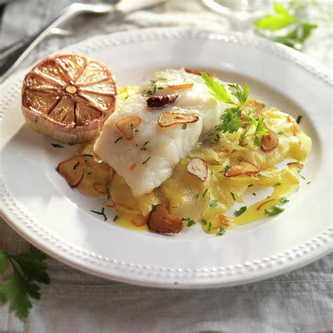 Bacalao Al Horno Con Patatas Tradicional Y F Cil