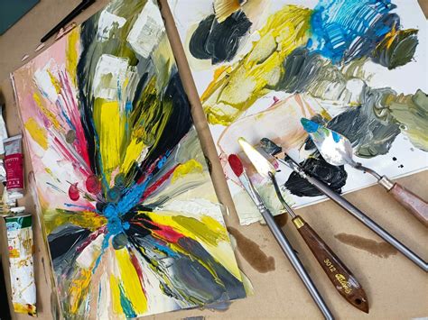 Abstract Expressionism Workshop For Beginners ArtZone Art Studio In