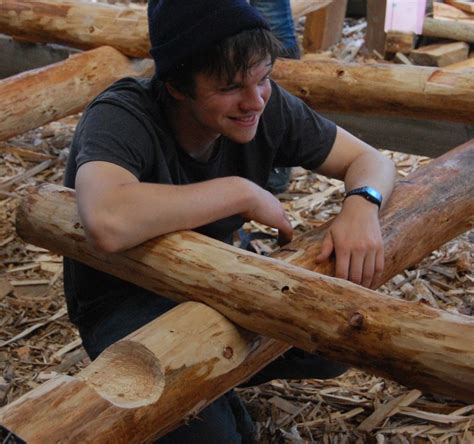 Roundwood Timber Framing Reciprocal Roundhouse Building Wholewoods