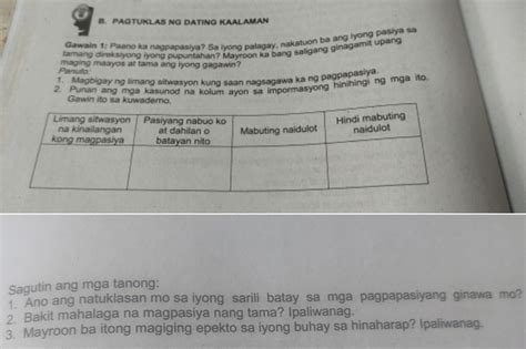 Mga Sitwasyon Sa Buhay Na Nagsasagawa Ng Pasiya Debuhay