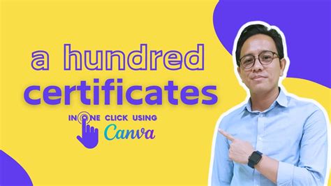 How To Create Bulk Certificate In Canva 2024 YouTube