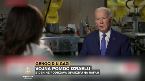 Biden ne podržava ofanzivu na Rafah YouTube