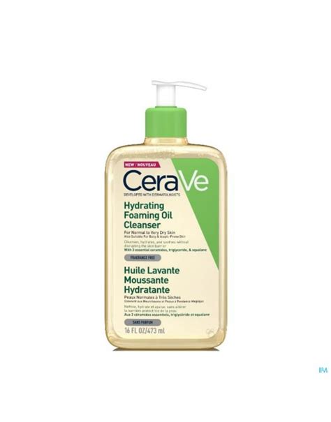Cerave Huile Lavante Moussante Hydratante 473ml