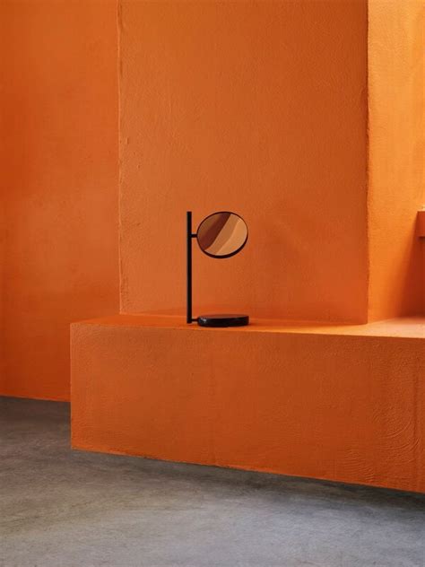 Normann Copenhagen Pose Table Mirror Black Finnish Design Shop