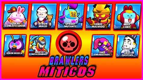Todas Mis Skins De Los Brawlers M Ticos Gaste Mucho Dinero Brawl