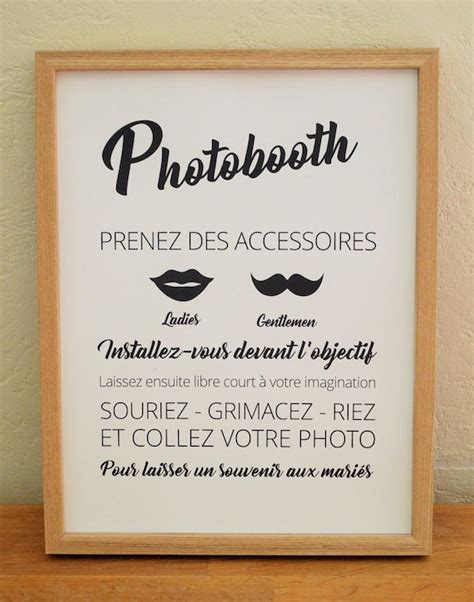 Panneau Photobooth Pour Mariage