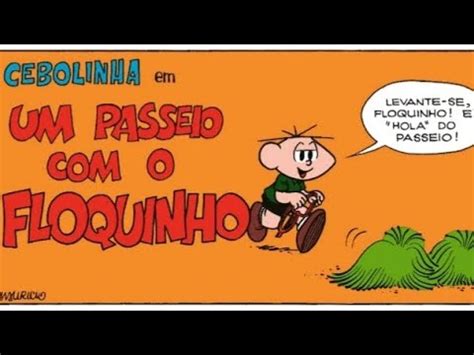 Cebolinha em Um Passeio o Floquinho Quadrinhos da Turma da Mônica