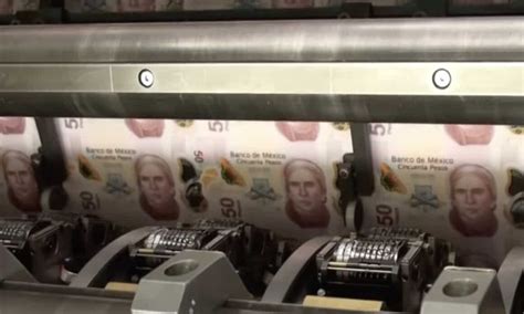 Cómo se fabrican los billetes en México Este es el proceso