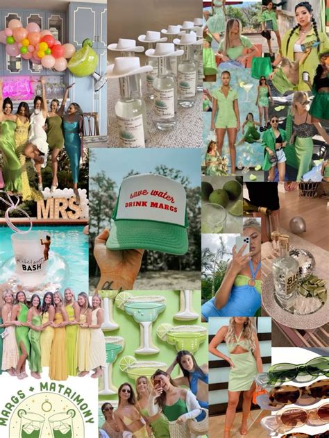 Bachelorette Margs Matrimony Themed Mood Board Bachlorette
