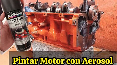 Guía paso a paso para pintar el motor de tu moto con spray de alta