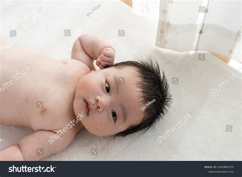 Naked Babys Upper Body 0 Years Stock Photo 2263883375 Shutterstock