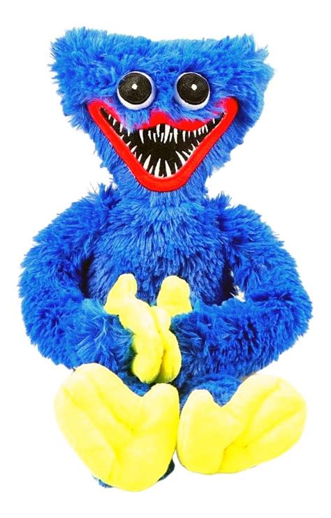 Huggy Wuggy Boneco Azul Pelucia Playtime Pop Time No Brasil MercadoLivre