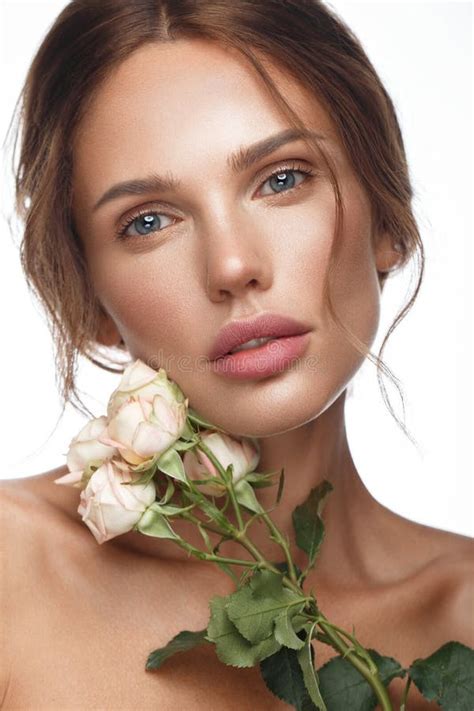 Nude Woman Flowers Free Stock Photos Stockfreeimages
