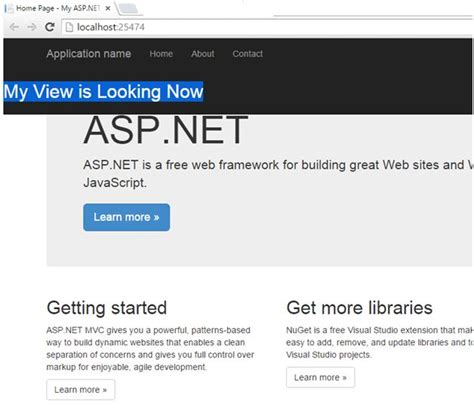 Partial Views In Aspnet Mvc