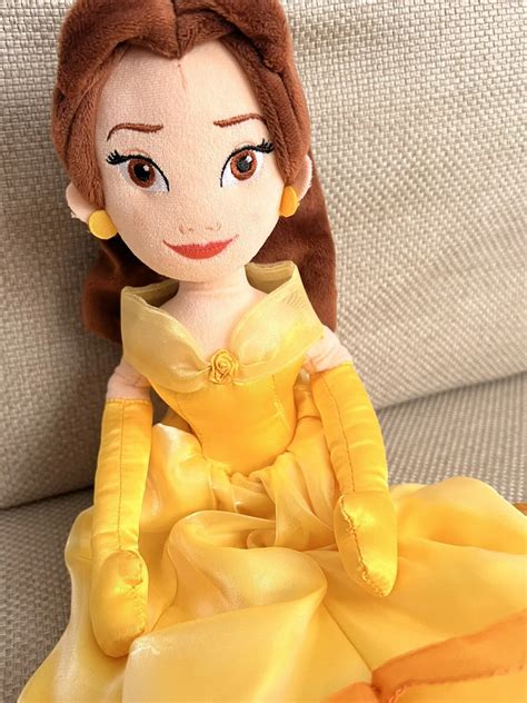 Mavin Disney Store Belle Plush Doll Beauty And The Beast 18 Stuffed