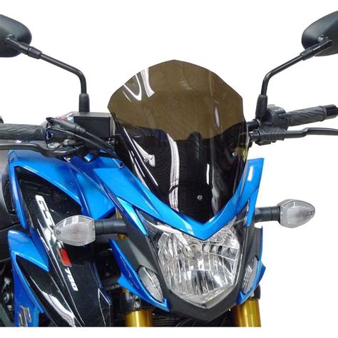 Bulle Bullster Haute Protection Fumé Noir 34 cm 3mm 750 GSX S 2017 18
