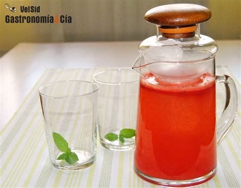 Agua fresca de sandía Gastronomía Cía