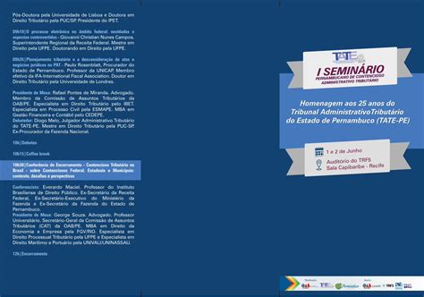 PDF Homenagem aos 25 anos do Tribunal AdministrativoTributário