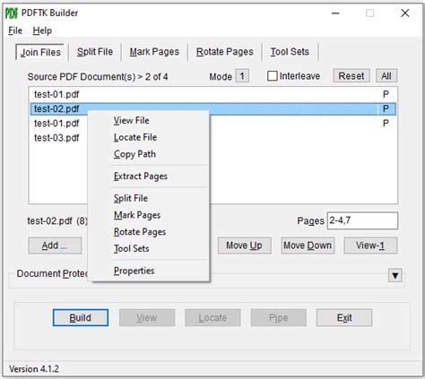 helpfile pdftk builder