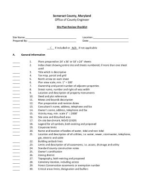 Fillable Online Site Plan Application Studylib Fax Email Print