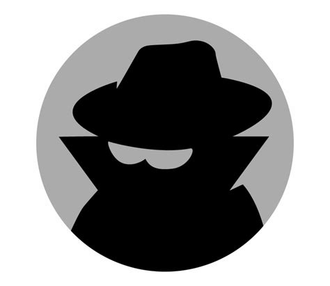 Incognito Icon Fedora Clip Art Library