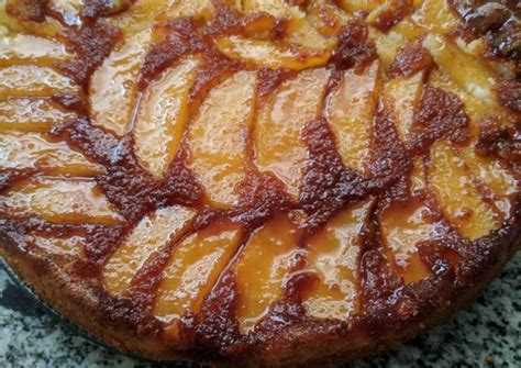 Torta Invertida De Manzana Receta De Delicias Cookpad