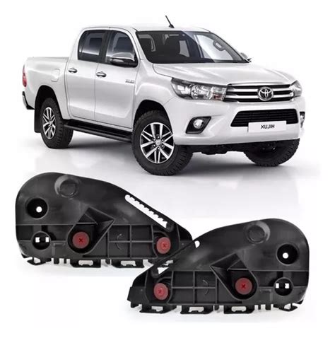 Par Guia Parachoque Dianteiro Hilux Sr Srv Srx A