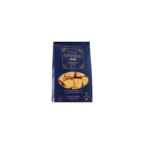 Mezzi Paccheri Di Gragnano IGP Pasta Di Semola Di Grano Duro 500 G