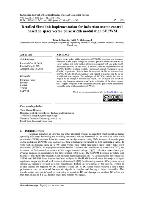 pdf detailed simulink implementation for induction motor control based on space vector pulse