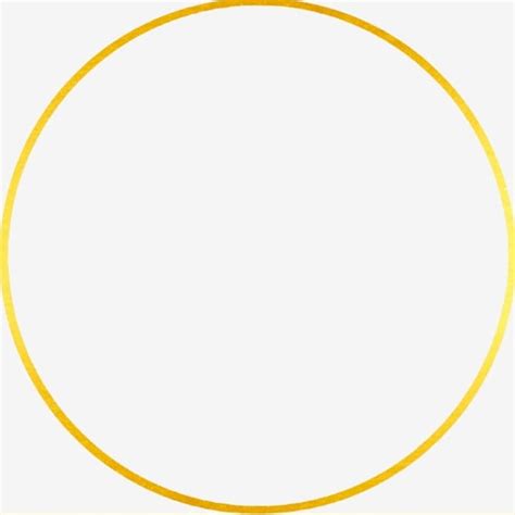 Círculo Marco Dorado PNG dibujos Clipart De Círculo Redondo Circulo