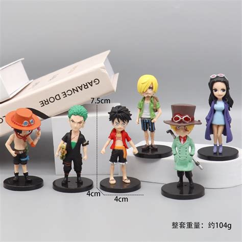 โมเดลฟกเกอร PVC รปการตนอนเมะวนพช Luffy Zoro Boa Hancock D32R