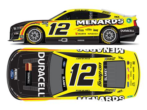 2023 12 Team Penske Paint Schemes Jayski S NASCAR Silly Season Site