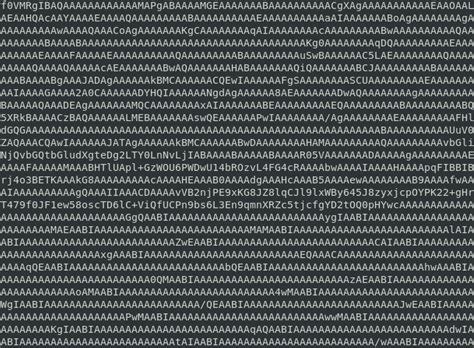 how to move transfer binary files encoded with base64 on linux with copy paste of text ascii