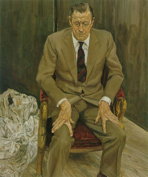 Reflection Self Portrait 1985 By Lucian Freud Artchive