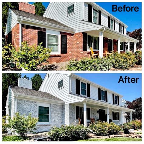 Brick Staining Before And After Transformations Get Inspired By