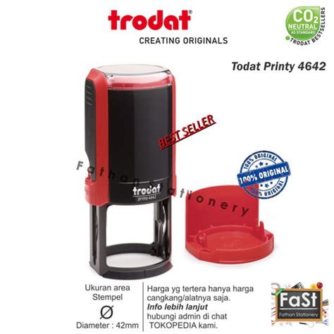 Jual STEMPEL TRODAT PRINTY 4642 ORIGINAL Jakarta Pusat Fathan
