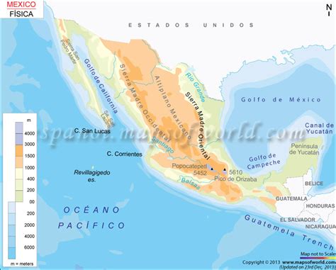 GEOGRAFÍA PARA TODOS Mapas Físico y Político de México