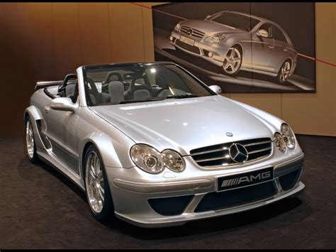 Mercedes Benz CLK DTM AMG Cabriolet Technical Details History Photos