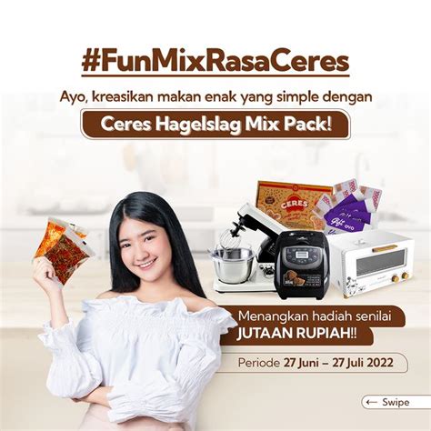 Lomba Video Fun Mix Ceres Berhadiah Alat Dapur Uang Jutaan Rupiah