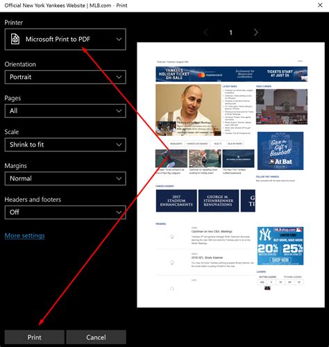 Web Page To Pdf