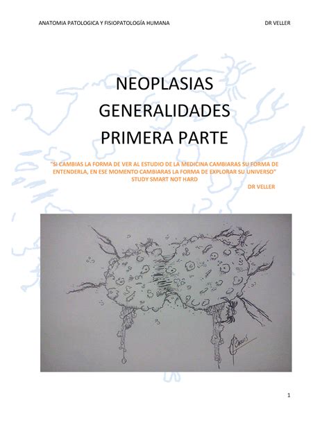 Neoplasias Resumen Patologia Estructural Y Funcional Neoplasias