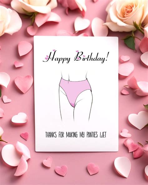 Naughty Birthday Card For Him Raunchy Birthday Card For Husband