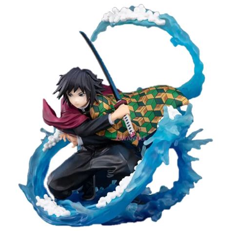 17CM BANDAI FIGUARTS ZERO Giyu Tomioka Tanjiro Kamado Figurine Demon