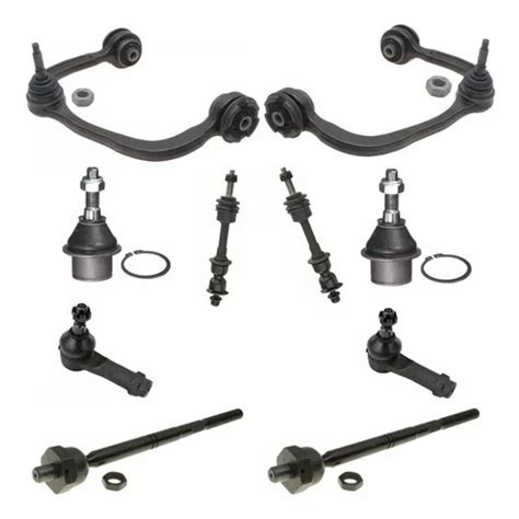 Kit 10 Pz Horquilla Rotula Bieleta F150 Lobo 4x2 2005 2008 Meses Sin