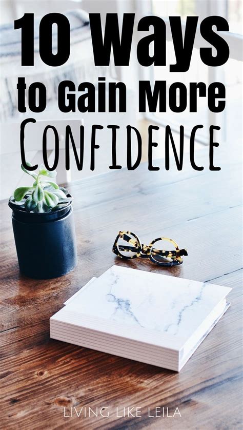 10 Ways To Gain More Confidence Living Like Leila